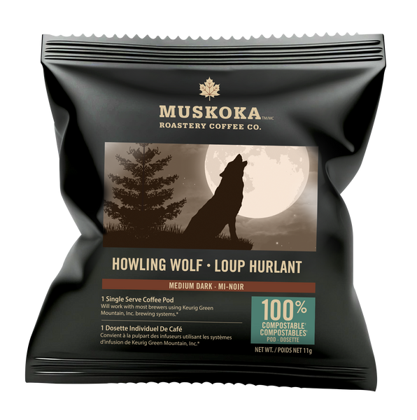 Individually Wrapped Howling Wolf – Muskoka Roastery Coffee Co.