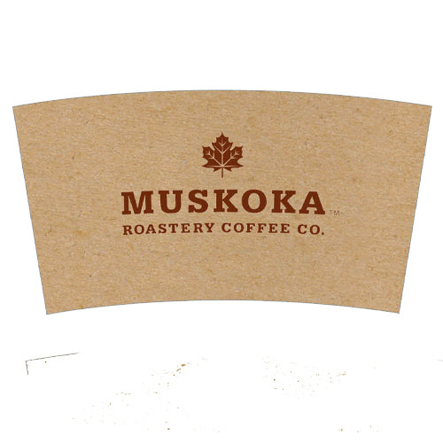 Muskoka Roastery Coffee Sleeves (1250 pack) – Muskoka Roastery Coffee Co.